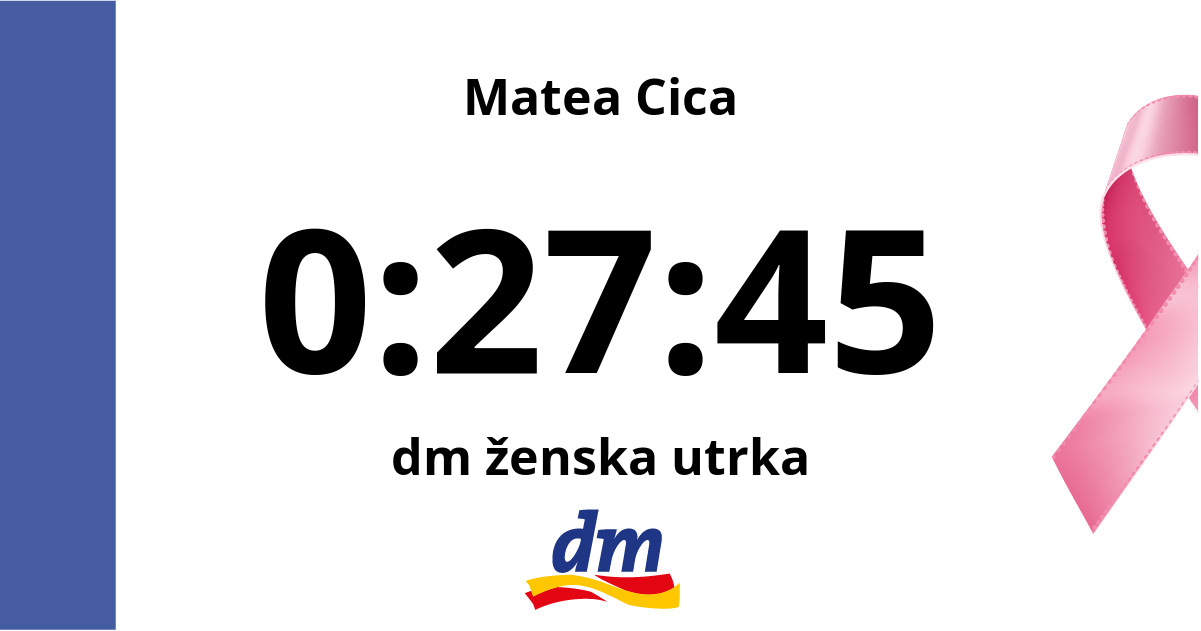 Matea Cica - dm ženska utrka - utrka.com